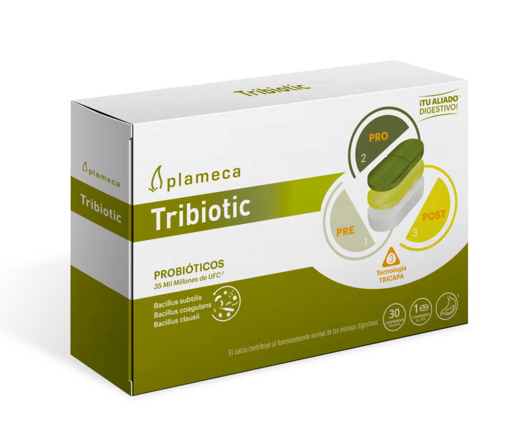 Tribiotic | Postbiótico, Probiótico y Prebiótico